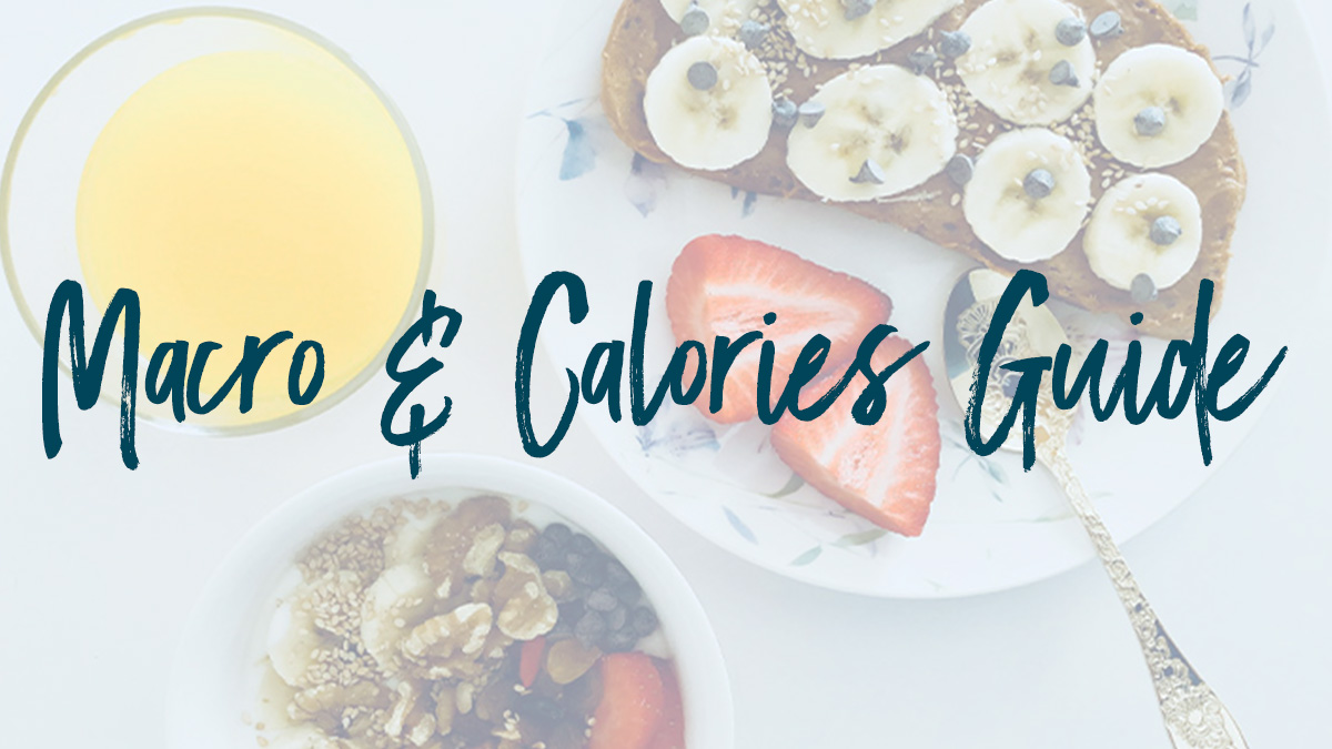 Macro & Calories Guide - Amanda Nighbert